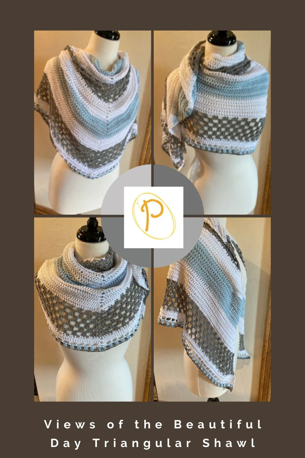 Beautiful Day Triangular Shawl Crochet Pattern - Pattern Princess