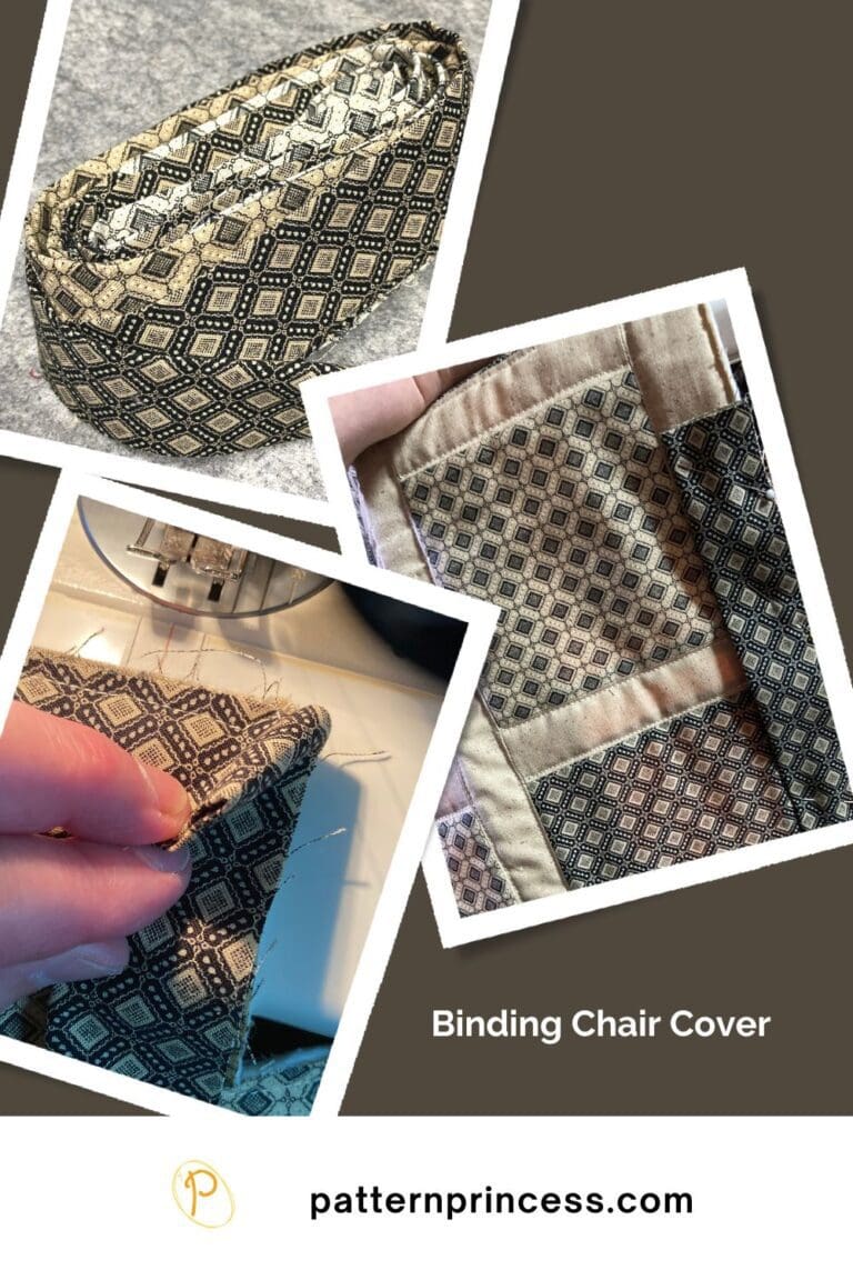 Chair Cover Sewing Pattern - Pattern Princess
