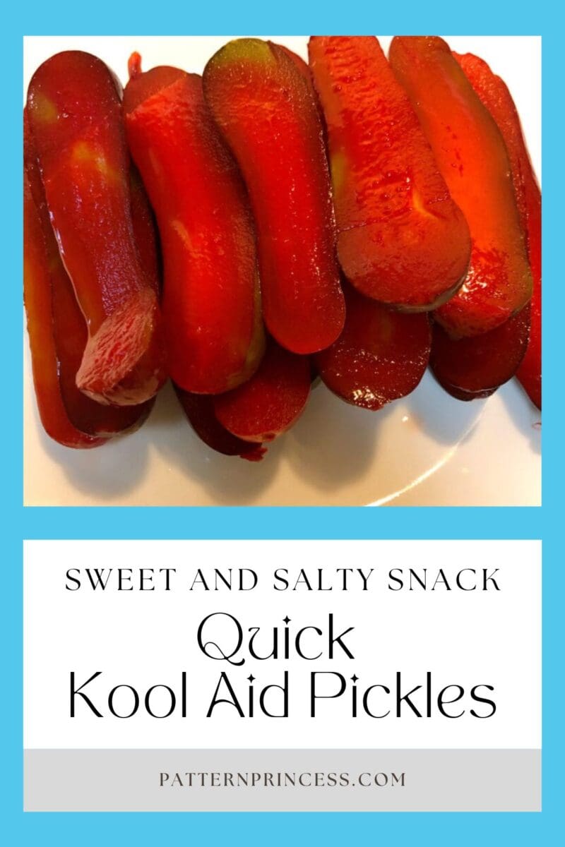 Quick Kool Aid Pickles Recipe: A Fun Colorful Snack - Pattern Princess