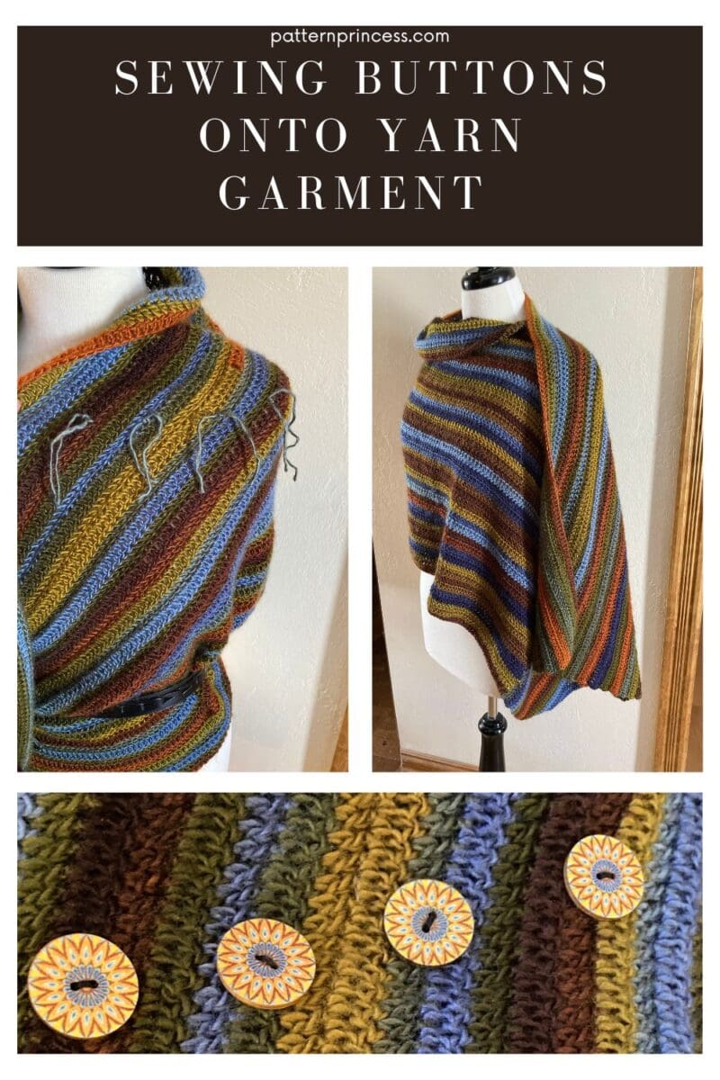 Beginner Easy Crochet Poncho Wrap Pattern Free - Pattern Princess