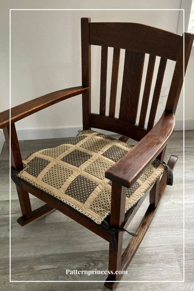 Chair Cover Sewing Pattern - Pattern Princess