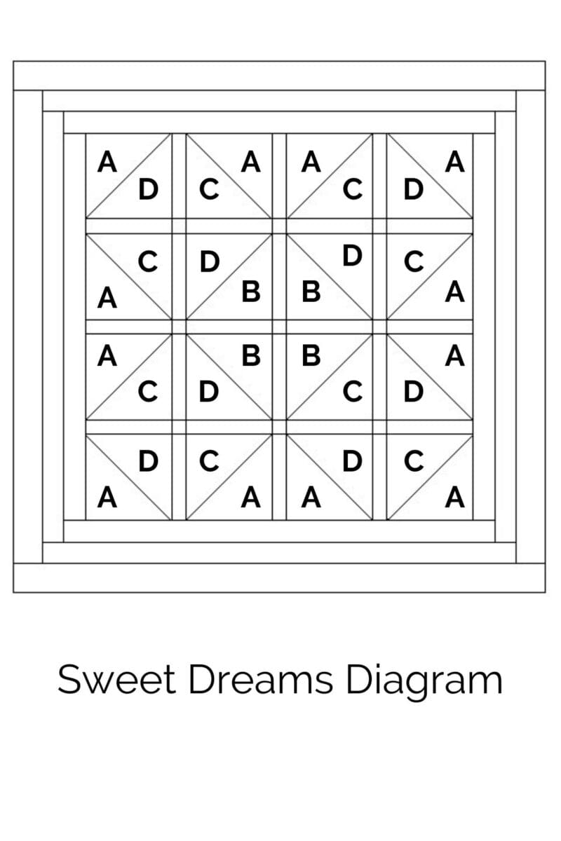 Sweet Dreams Easy Quilt Pattern - Pattern Princess