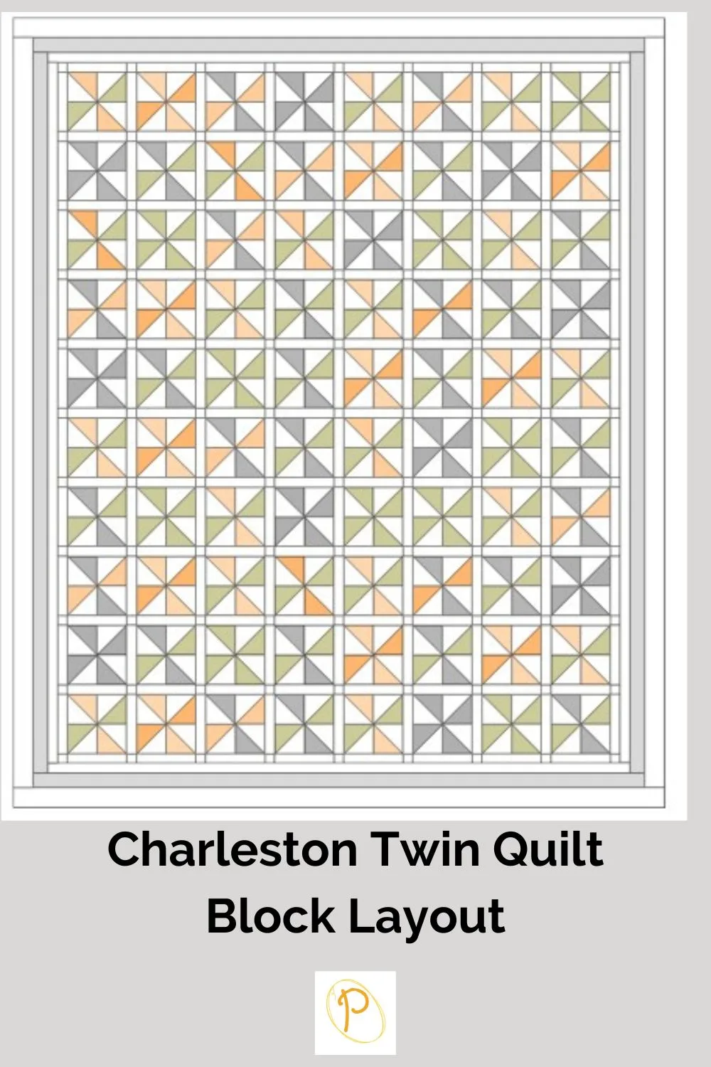 Charleston Beginner Pinwheel Quilt Pattern - Pattern Princess