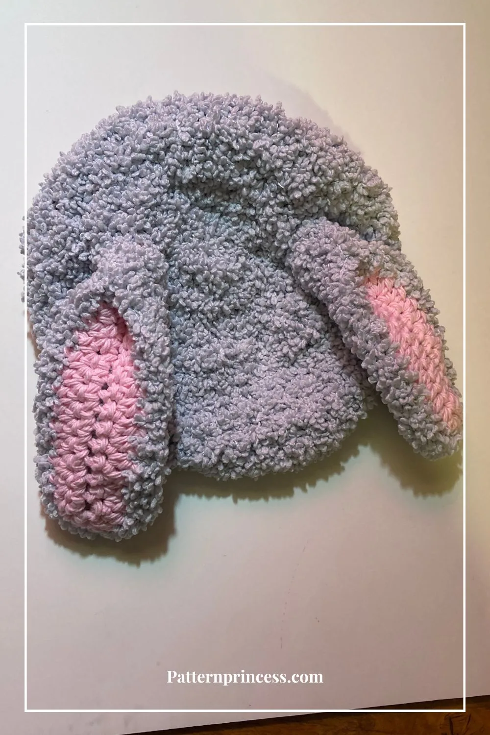 Easy Crochet Hat Pattern with Bunny Ears - Pattern Princess