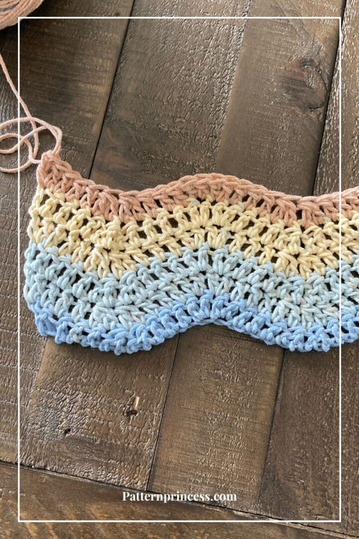 How to Crochet a Double Crochet Ripple Stitch - Pattern Princess