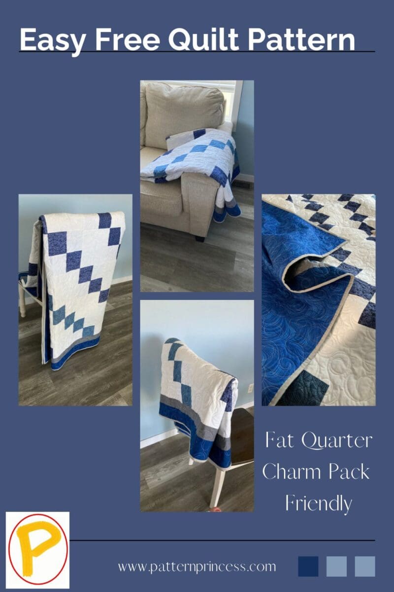 Favorite Fast Four Patch Quilt Pattern for Beginners - Pattern Princess