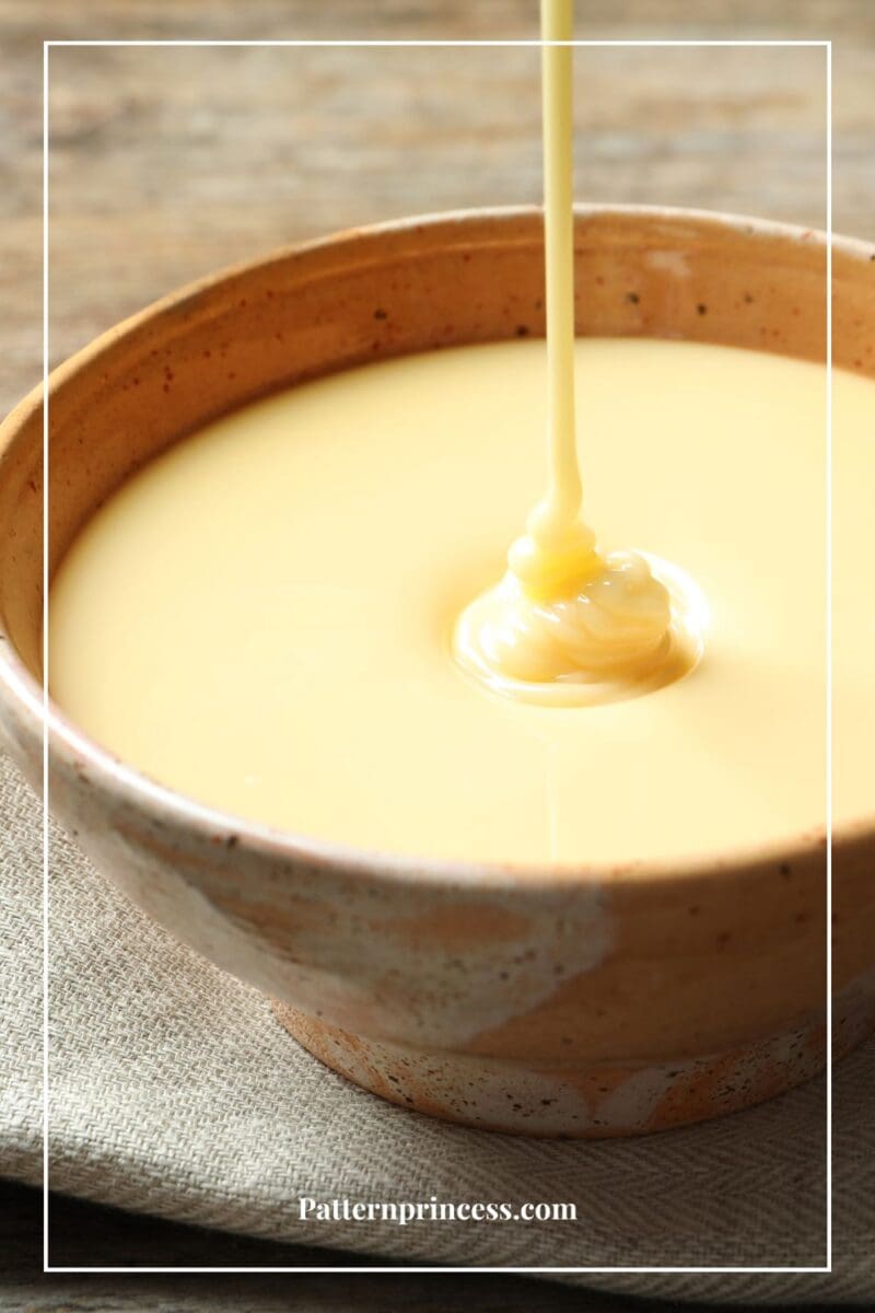 How to Make Homemade Sweetened Condensed Milk Recipe - Pattern Princess