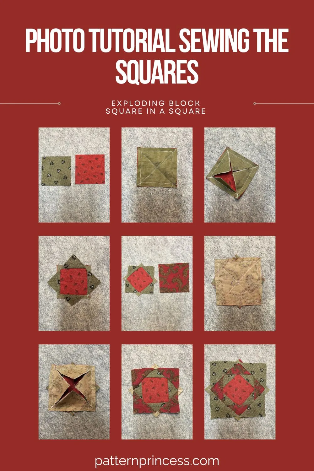 Rustic Charm Mini Quilt Table Topper Pattern - Pattern Princess