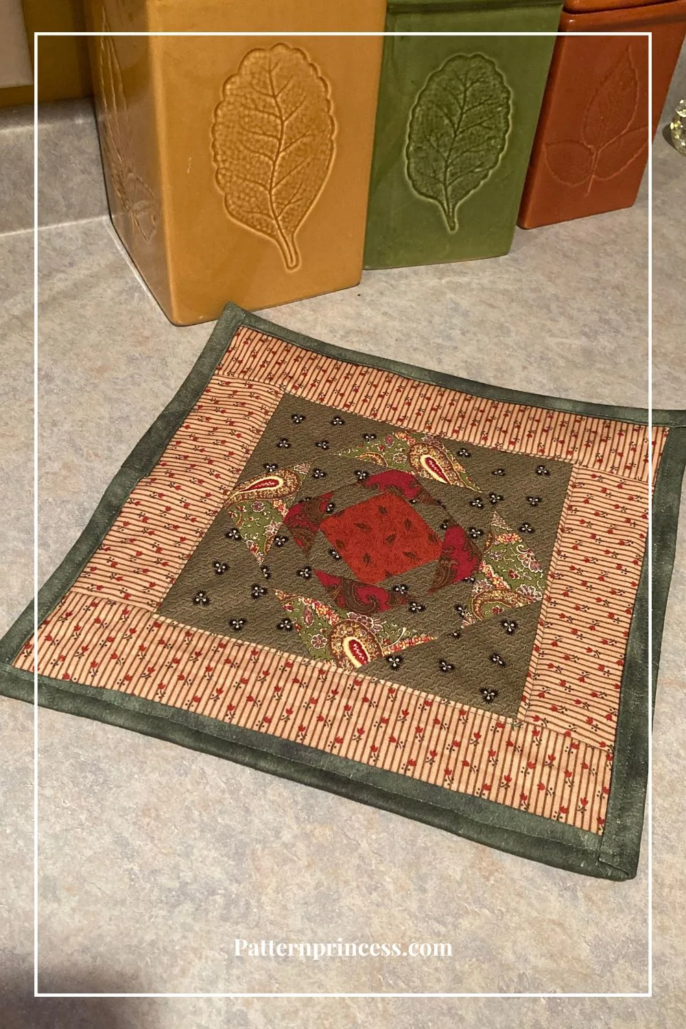 Rustic Charm Mini Quilt Table Topper Pattern - Pattern Princess