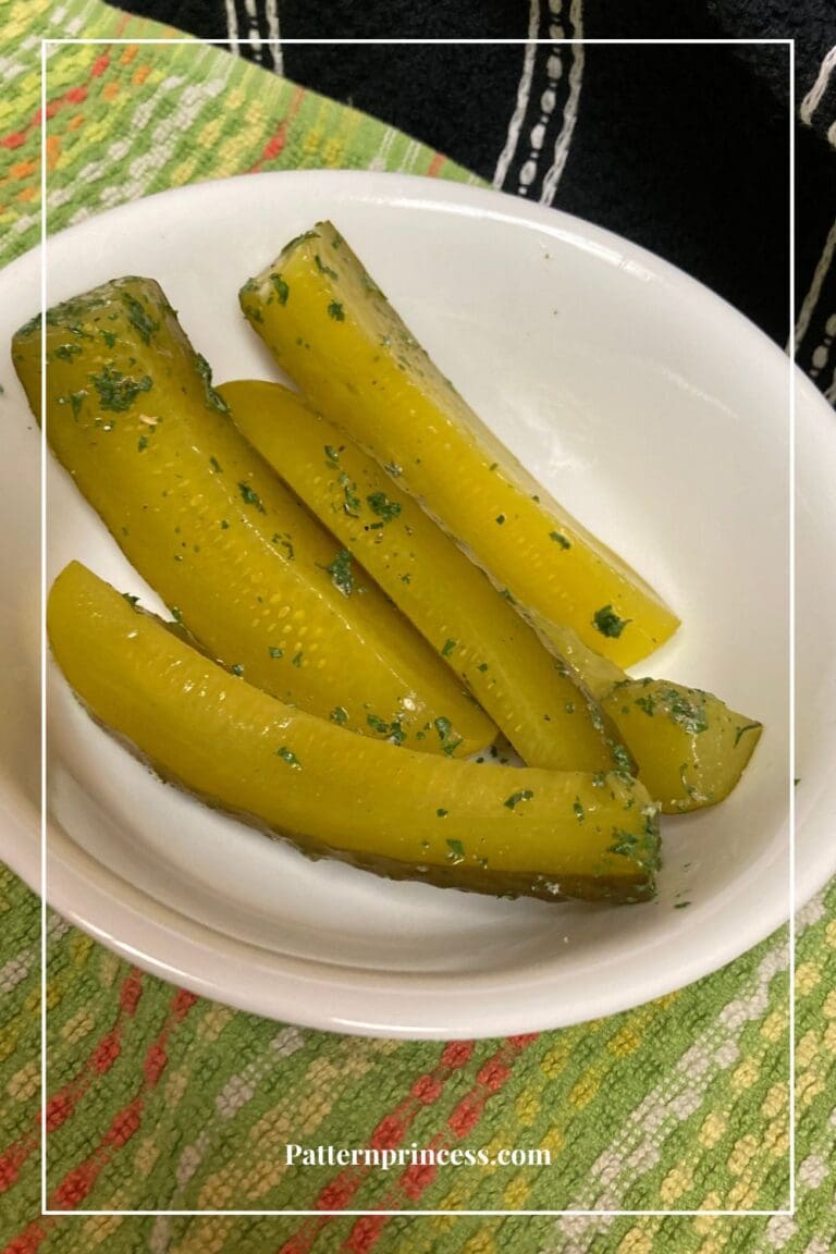Easy Ranch Pickles (Viral TikTok Recipe) - Pattern Princess