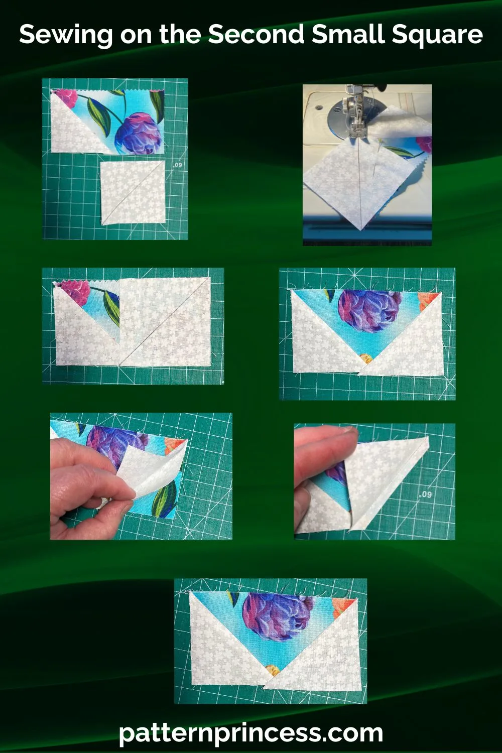 How to Make Flying Geese One at a Time Tutorial - Pattern Princess