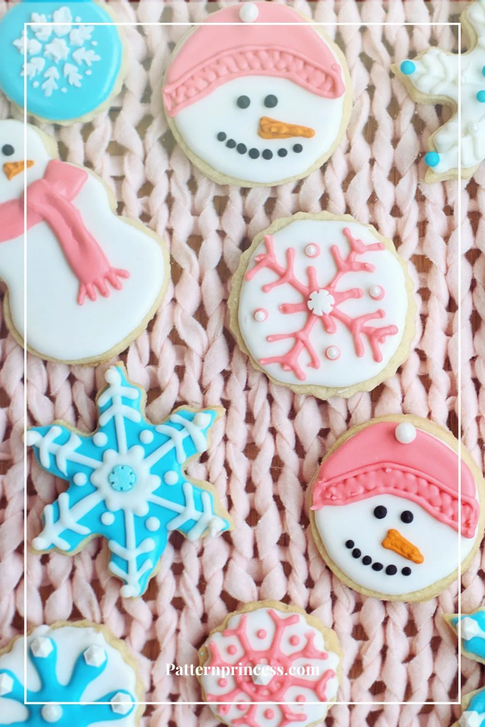 Easy Christmas Cookie Icing Recipe That Hardens - Pattern Princess