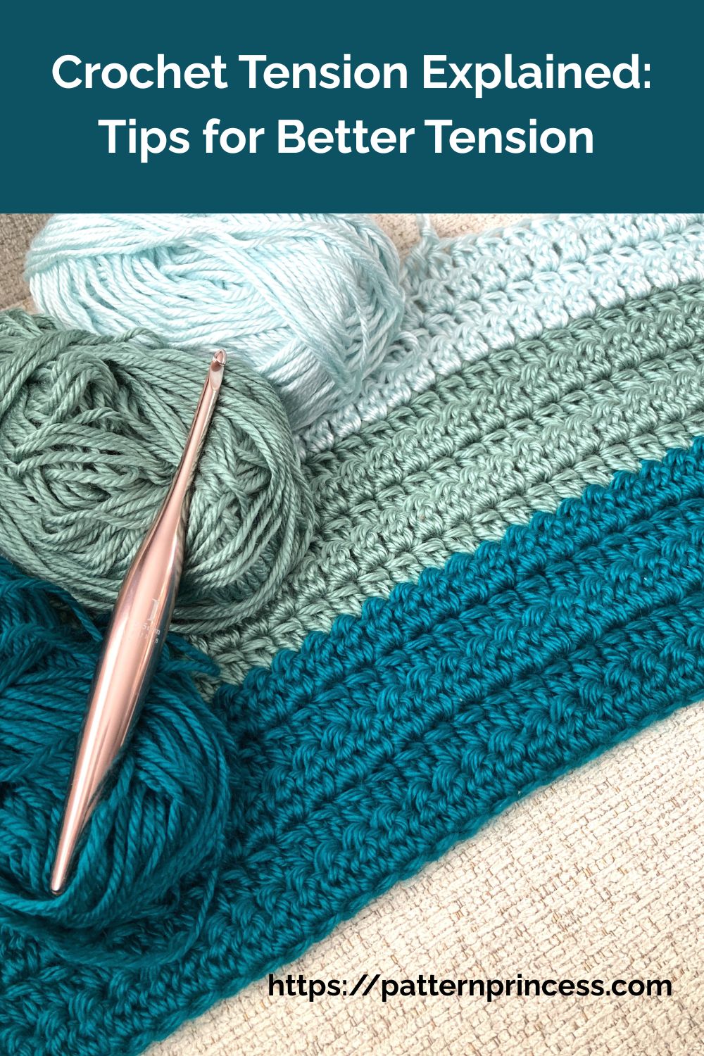Crochet Tension Explained: Tips for Better Tension - Pattern Princess